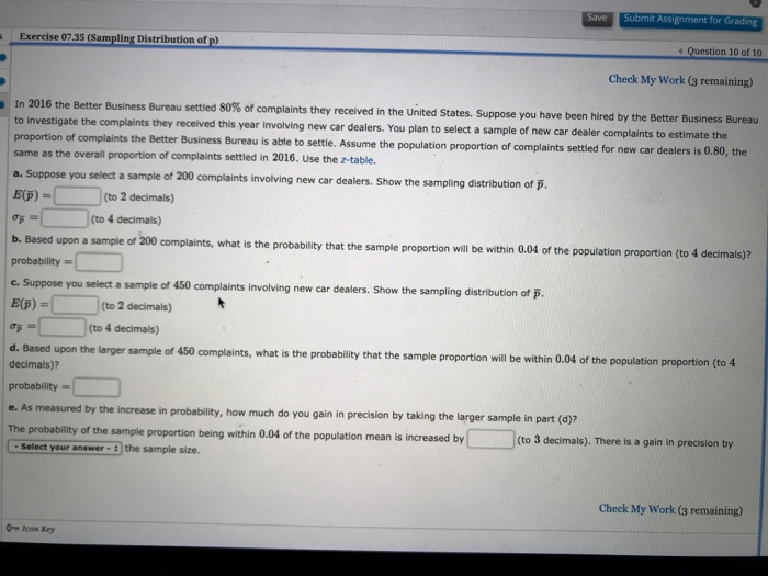 Solved stions Exercise 07.25 (Sampling Distribution of x) | Chegg.com