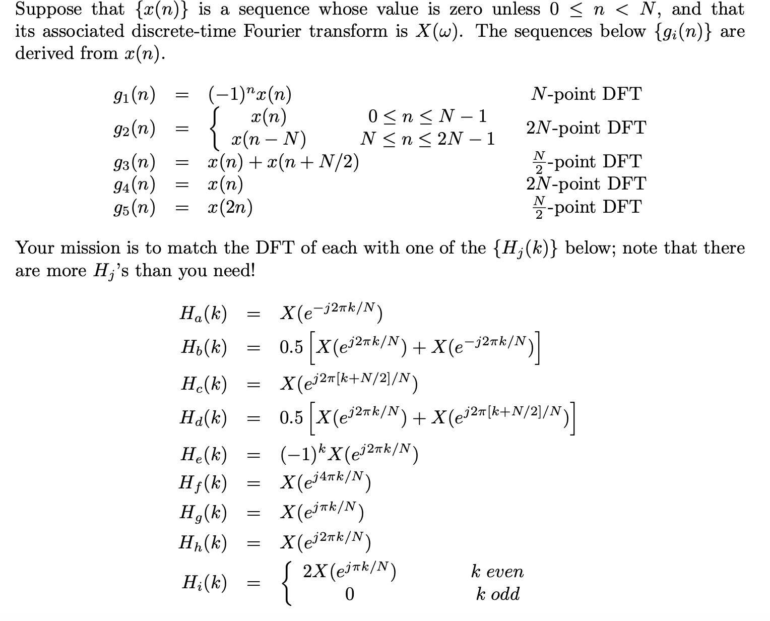 Solved Suppose that {x(n)} ﻿is a sequence whose value is | Chegg.com