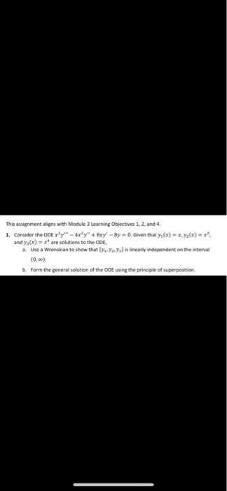 Solved This assignment aligns with Module 3 Learning | Chegg.com