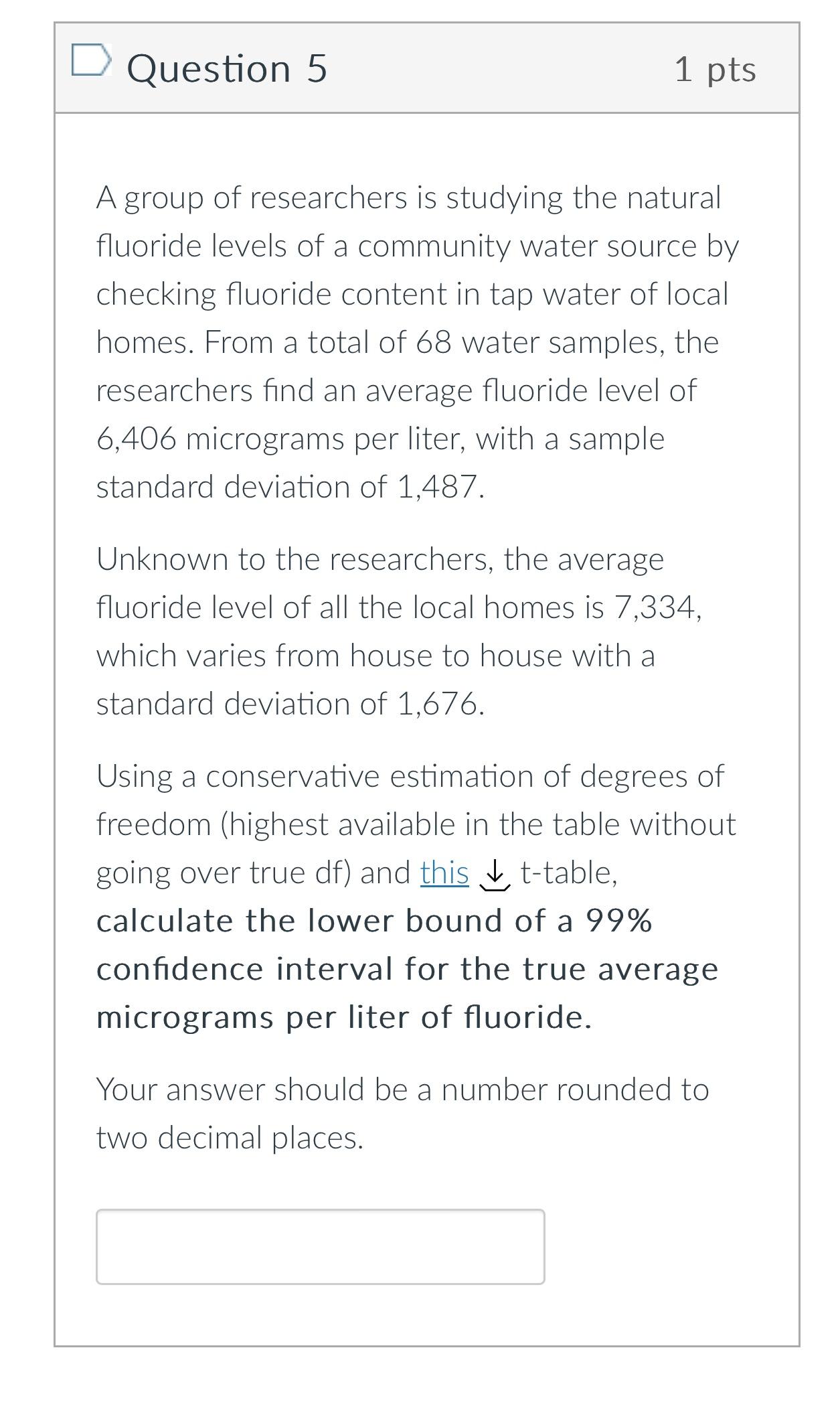 Solved Question 51 ﻿ptsA group of researchers is studying | Chegg.com