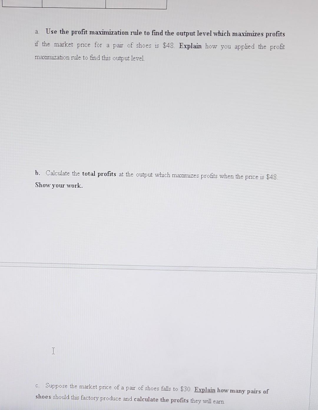 Solved a. Use the profit maximization rule to find the | Chegg.com