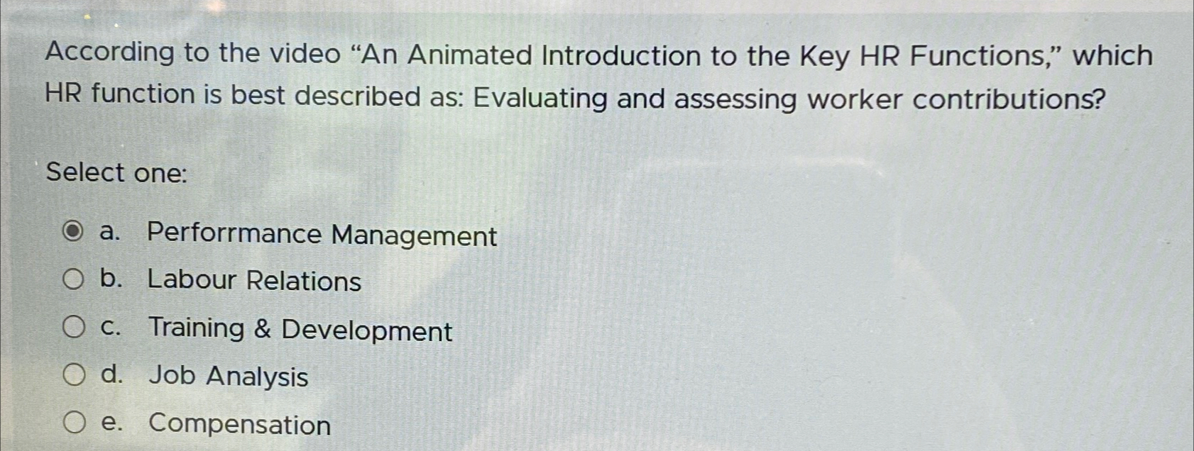 Solved According to the video "An Animated Introduction to | Chegg.com