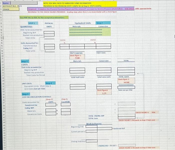 Assignment: Chapter 18 Weighted Average Process | Chegg.com
