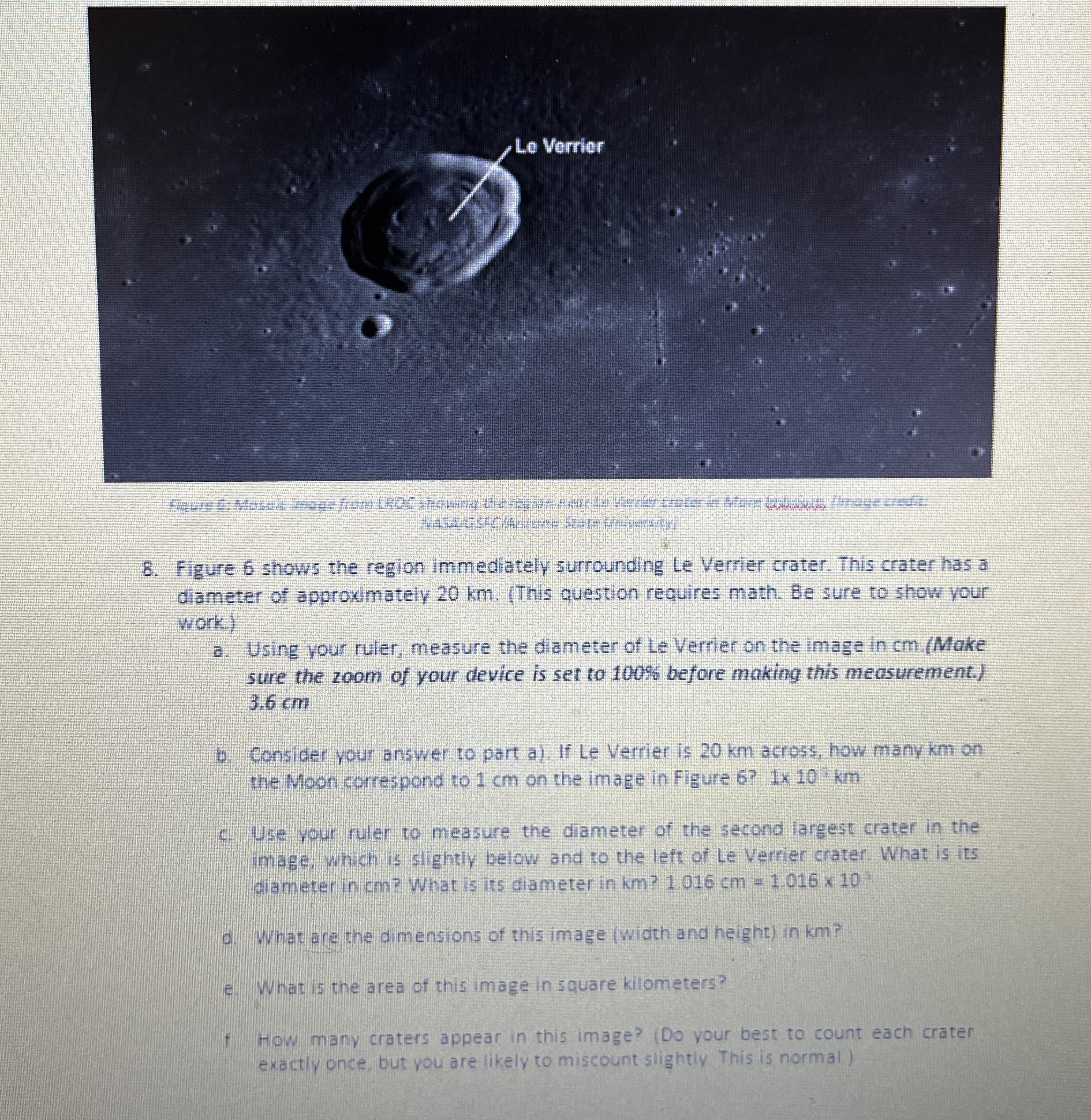 Solved Figure 6 ﻿shows the region immediately surrounding Le | Chegg.com