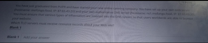 Solved 1 ﻿PointYou have just graduated from PUPR and have | Chegg.com