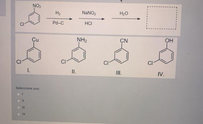 Solved NO2 H2 NaNO2 H2O Pd-C HCI Cu NH2 CN OH CI CI CI 1. | Chegg.com Solved NO2 H2 NaNO2 H2O Pd-C HCI Cu NH2 CN OH CI CI CI 1. | Chegg.com