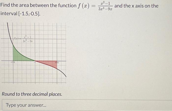 Solved 2 points Find the area between the function f(x)=3x+2 | Chegg.com