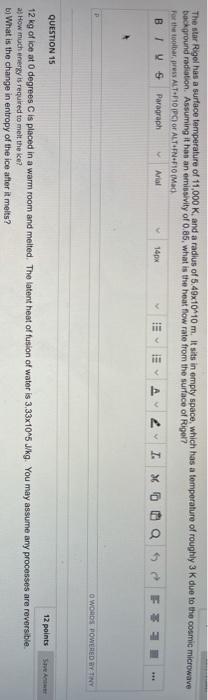 Solved The stor Rigel has a surface temperature of 11,000 K | Chegg.com