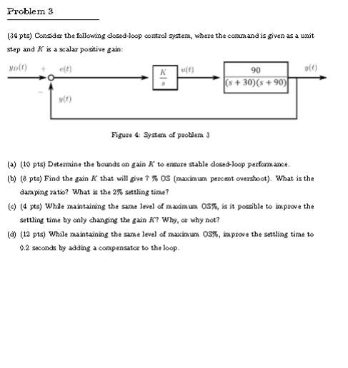 Solved Problem 3(34 ﻿pts) ﻿Consider the following | Chegg.com