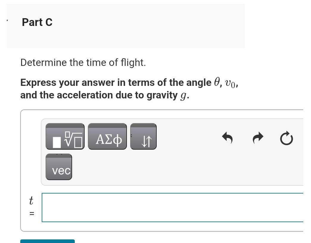 Solved The projectile is launched with a velocity | Chegg.com