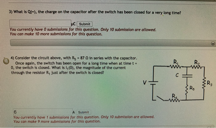 Solved Two Loop RC Circuit 1 1 2 3 4 5 A circuit is | Chegg.com
