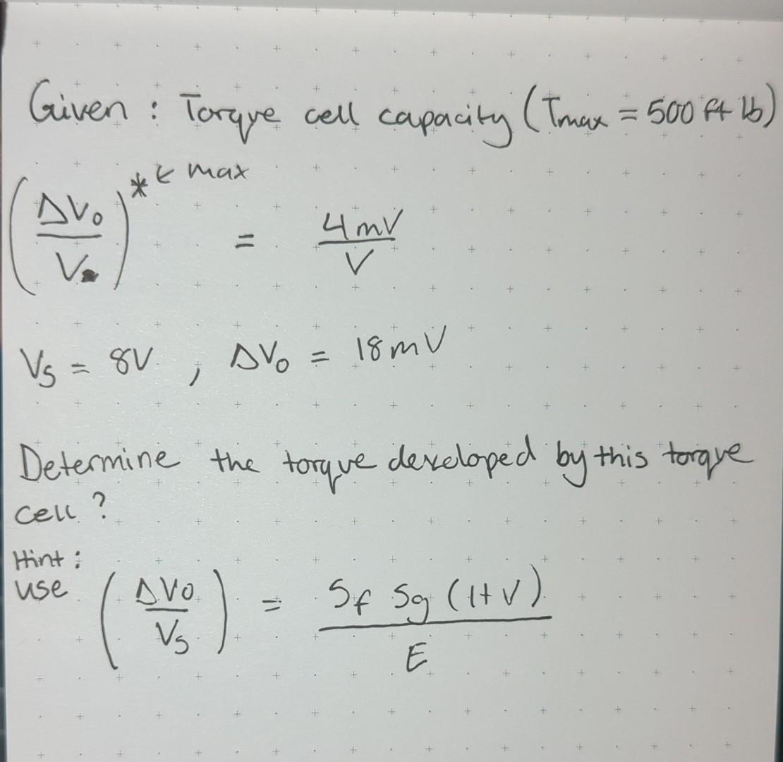 Solved #1 Given the parameters calculate the sensitivity and | Chegg.com