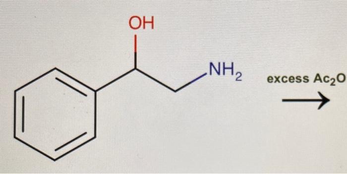 Solved excess Ac2O | Chegg.com