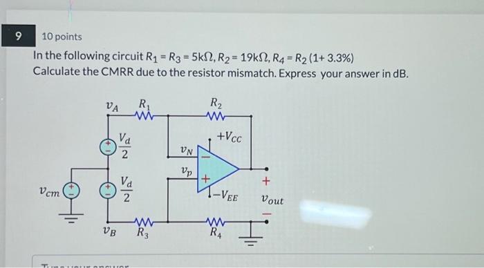 Solved In the following circuit | Chegg.com
