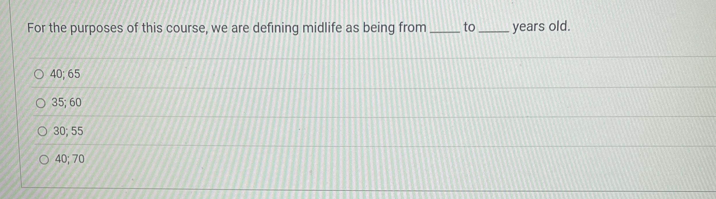 Solved For the purposes of this course, we are defining | Chegg.com