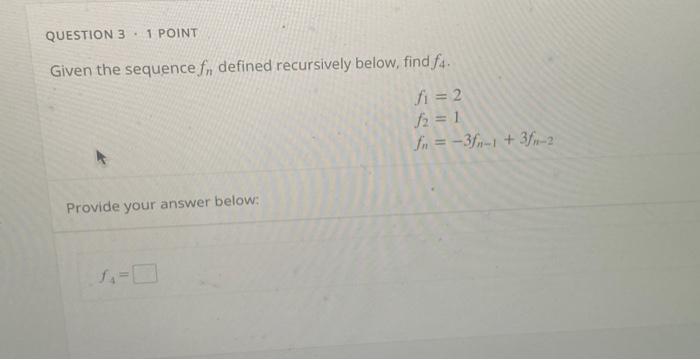 Solved Find the first 6 terms of the sequence an defined | Chegg.com
