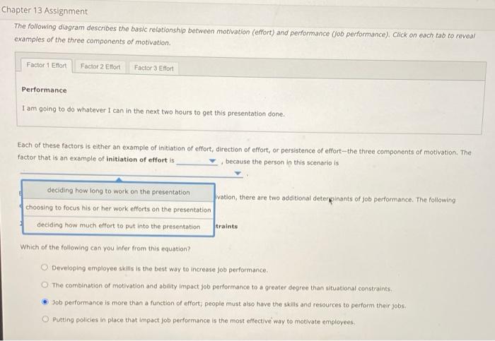 Solved Chapter 13 Assignment The following diagram describes | Chegg.com