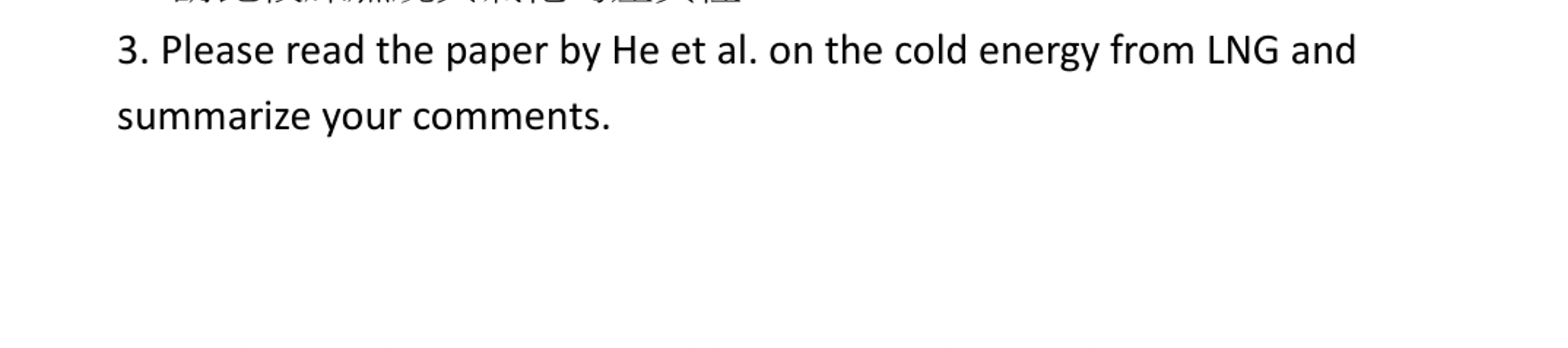 Solved Please read the paper by He et al. ﻿on the cold | Chegg.com
