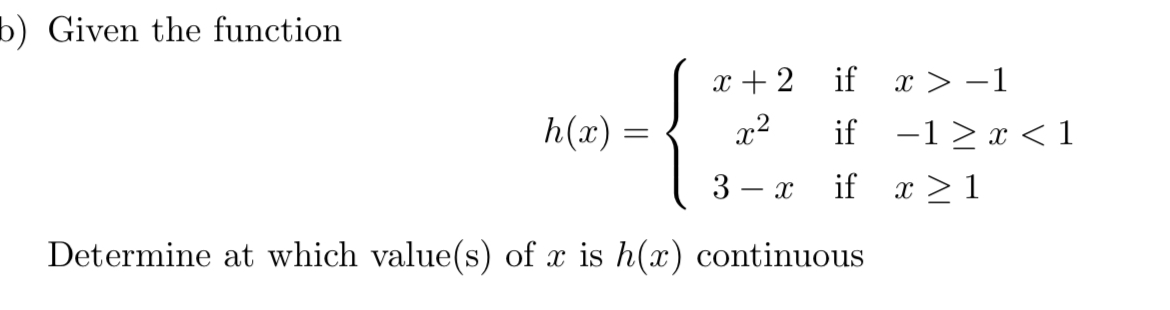 Solved Given the | Chegg.com