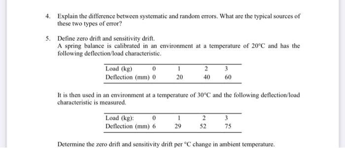 Solved 4. Explain the difference between systematic and | Chegg.com