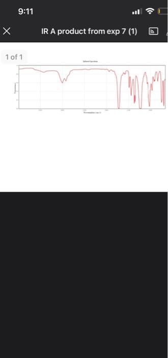 Solved label and give the structure of the IR product and | Chegg.com