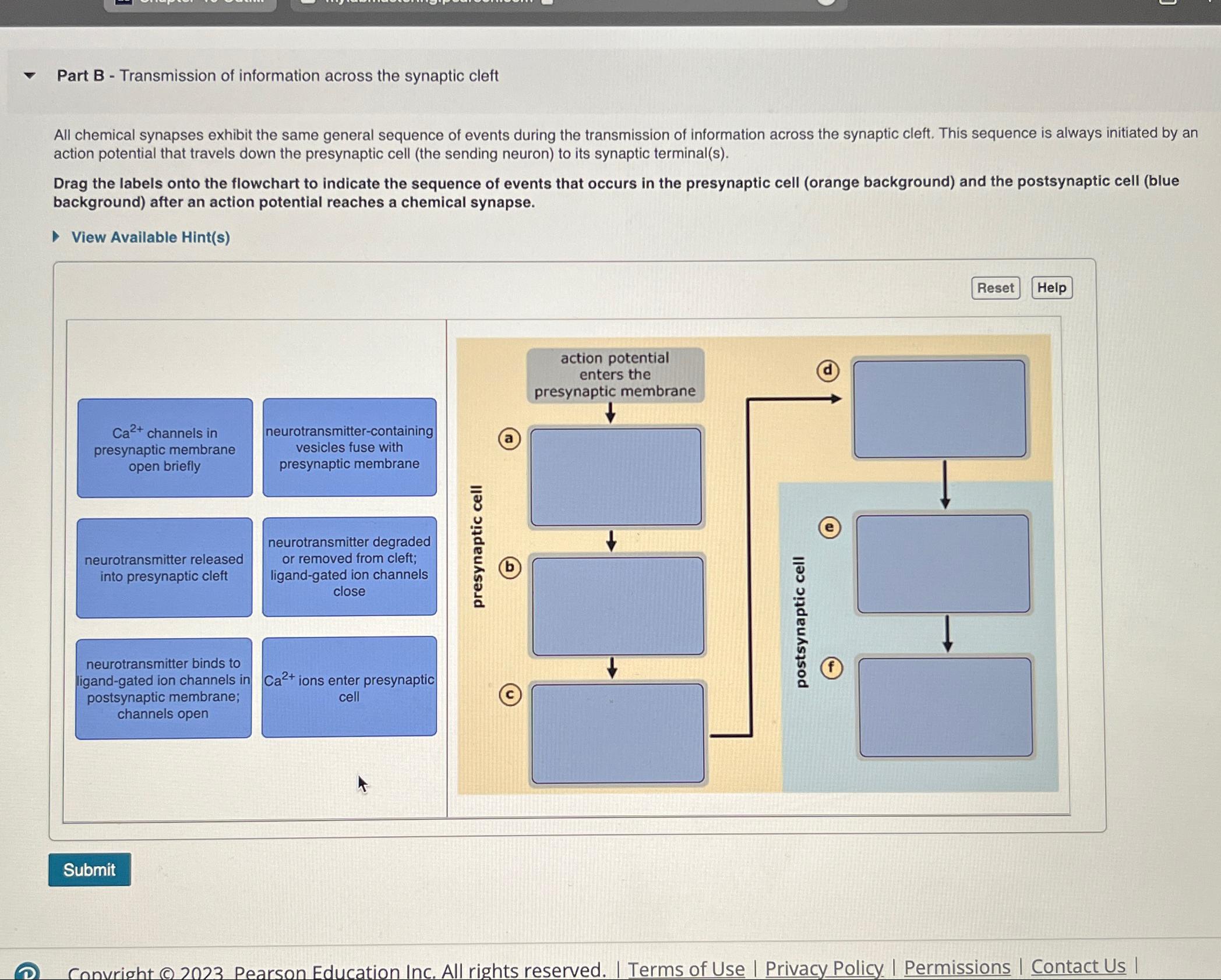 Solved Part B - ﻿Transmission of information across the | Chegg.com