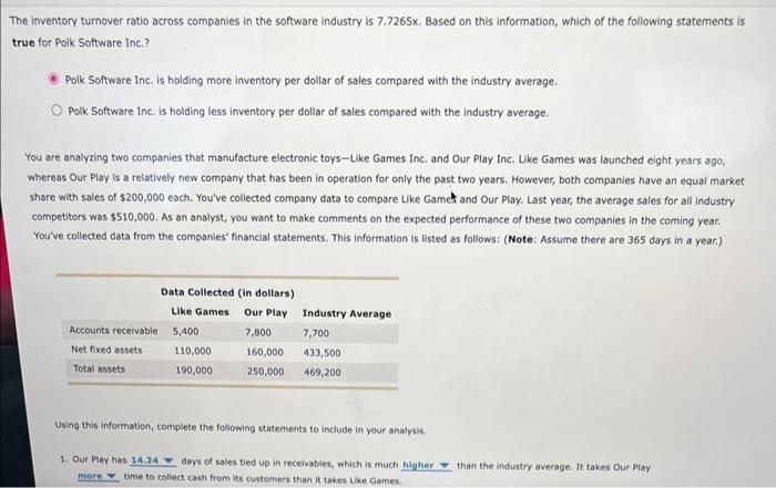 3. Asset management ratios Asset management ratios | Chegg.com