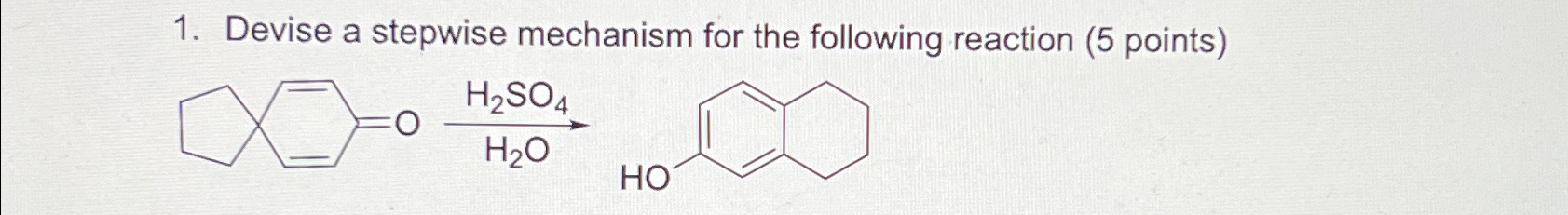 Solved Devise a stepwise mechanism for the following | Chegg.com