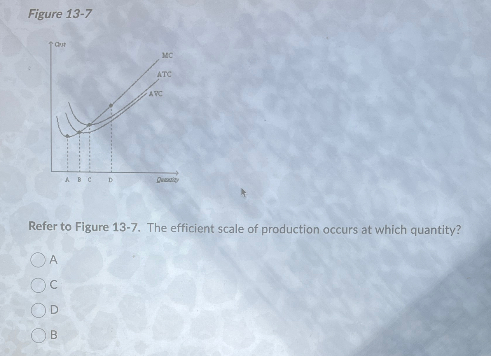 Solved Figure 13-7Refer to Figure 13-7. ﻿The efficient scale | Chegg.com
