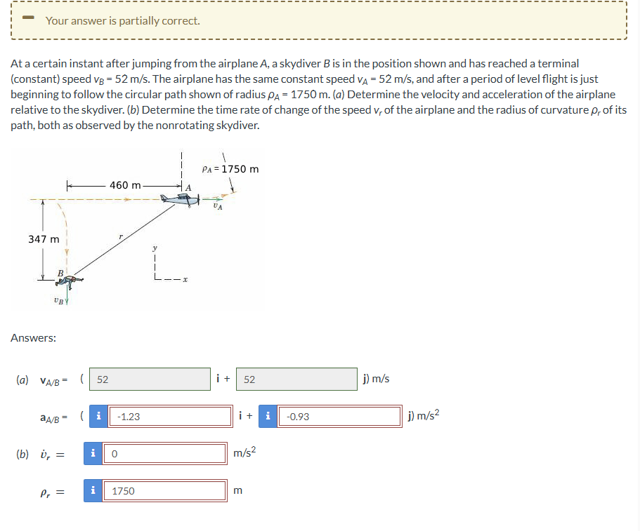 Solved Your answer is ﻿partially correct.At ﻿a certain | Chegg.com