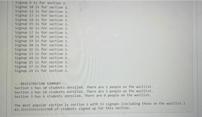 Solved Instructions Write a program that manages | Chegg.com