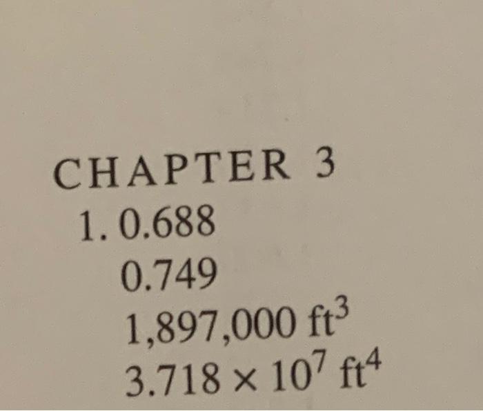 Solved 1. A ship has the following principal dimensions: | Chegg.com