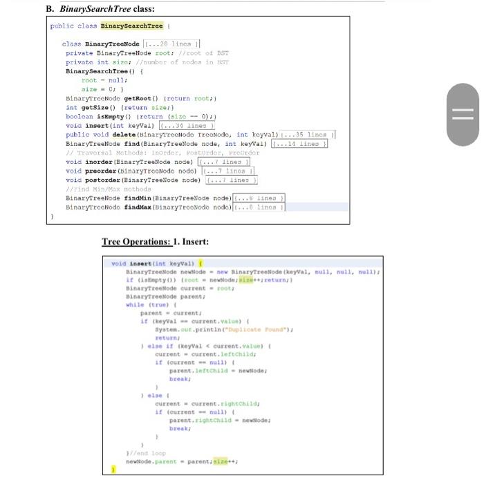 Solved Lab 11: Binary Search Tree Objective(s) - Tree | Chegg.com