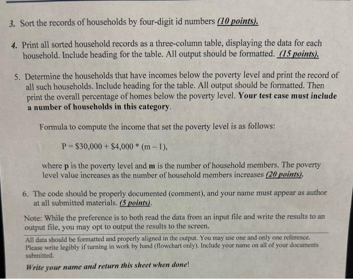 Solved Name INSTRUCTIONS: Read the following problem and | Chegg.com