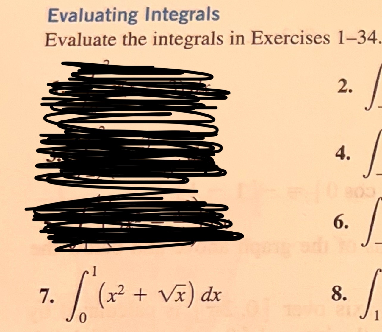 Solved Evaluating IntegralsEvaluate the integrals in | Chegg.com