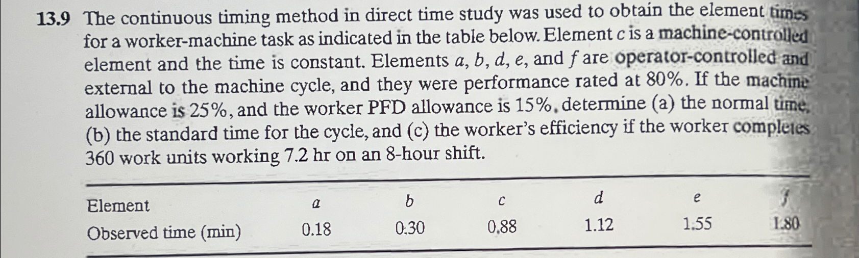 Solved 13.9 ﻿The continuous timing method in direct time | Chegg.com