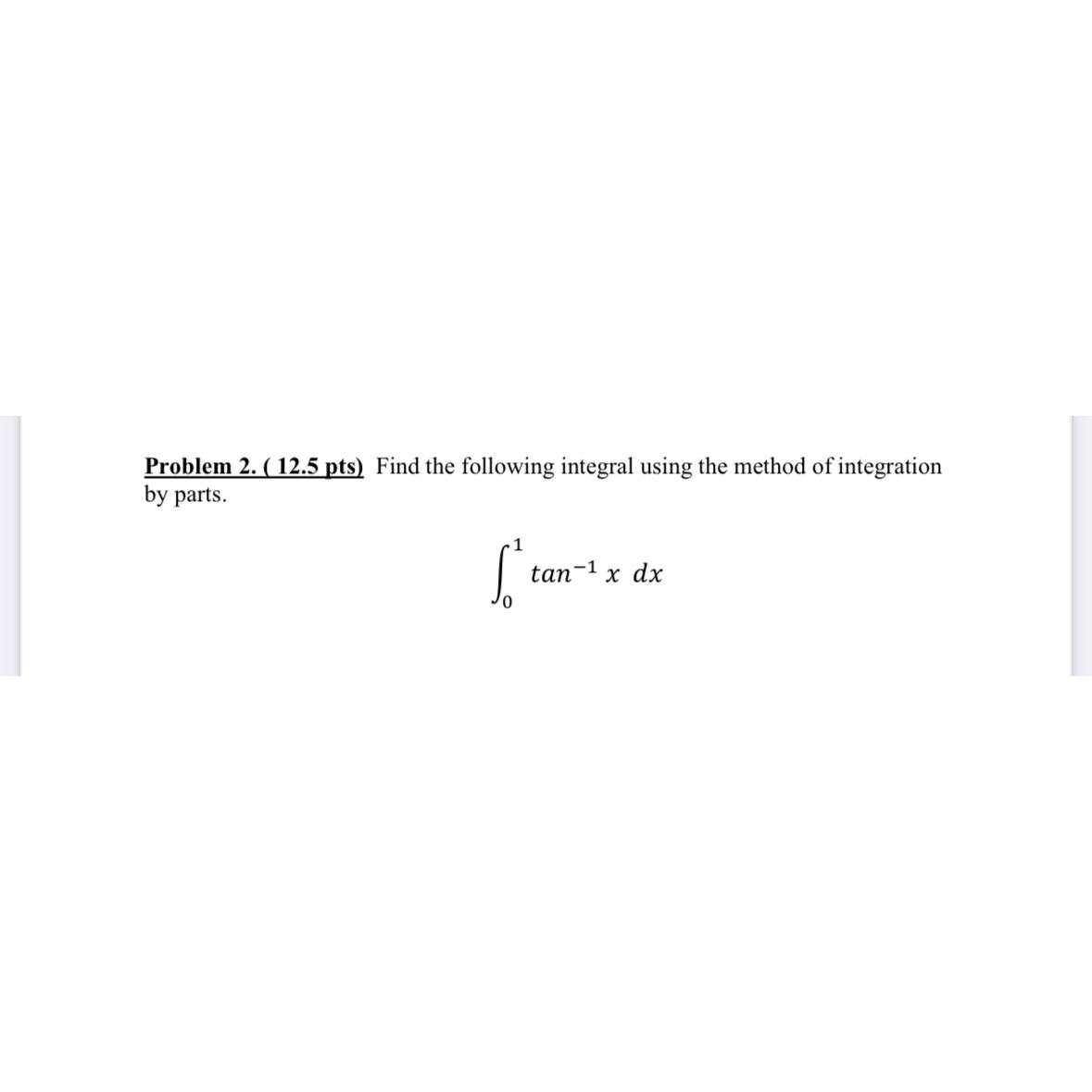 Solved Show all work please. Find the following integral | Chegg.com Solved Show all work please. Find the following integral | Chegg.com