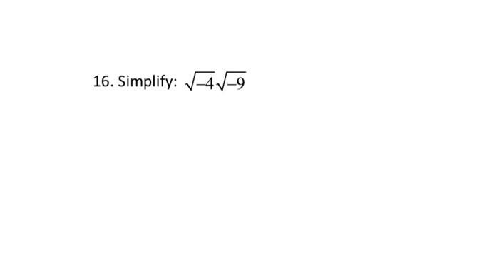 Solved 16. Simplify: 45-9 | Chegg.com