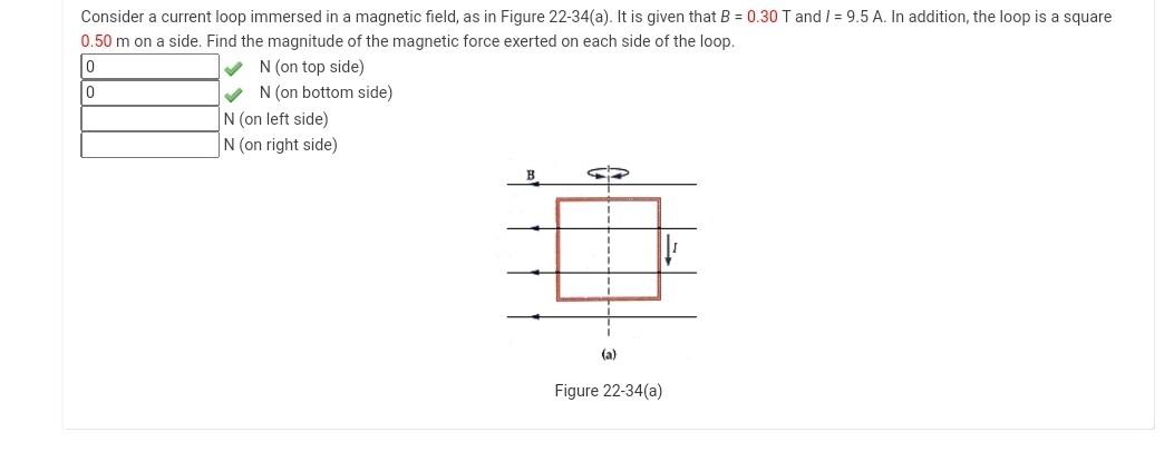Solved Consider a current loop immersed in a magnetic field, | Chegg.com