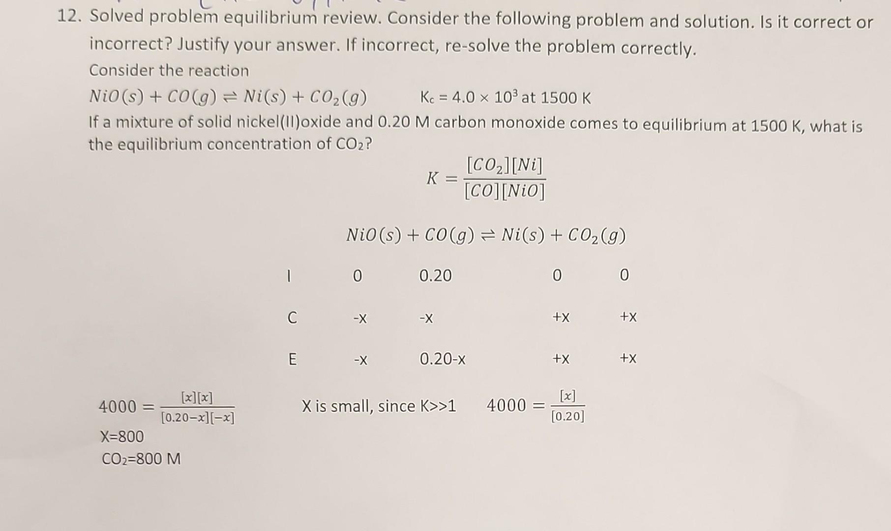 Solved 12. Solved problem equilibrium review. Consider the | Chegg.com