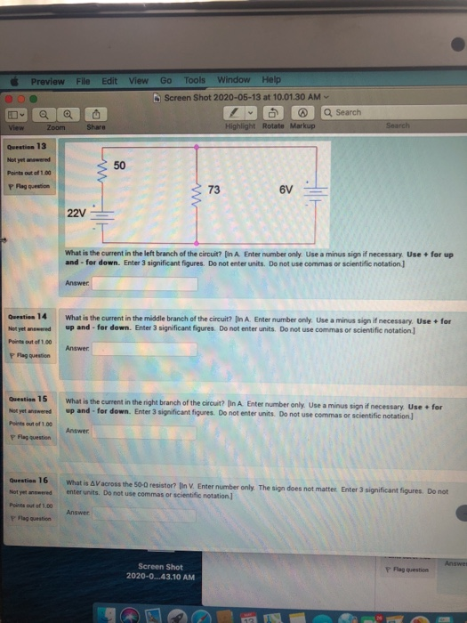 Solved Preview File Edit View Go Tools Window Help Screen | Chegg.com