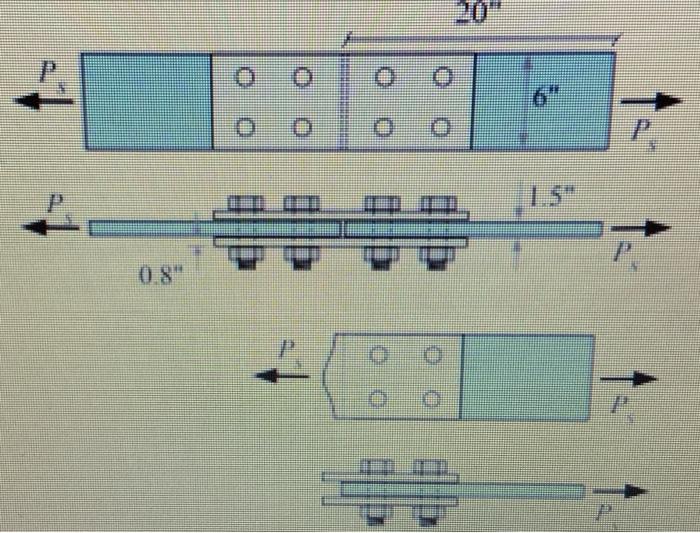 Solved Eight bolts are used to join two plates together. The | Chegg.com