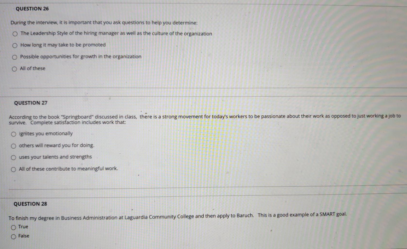 Solved QUESTION 11 The MAPP Assessment: helps to assure | Chegg.com