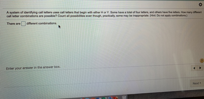 Solved A system of identifying call letters uses call | Chegg.com