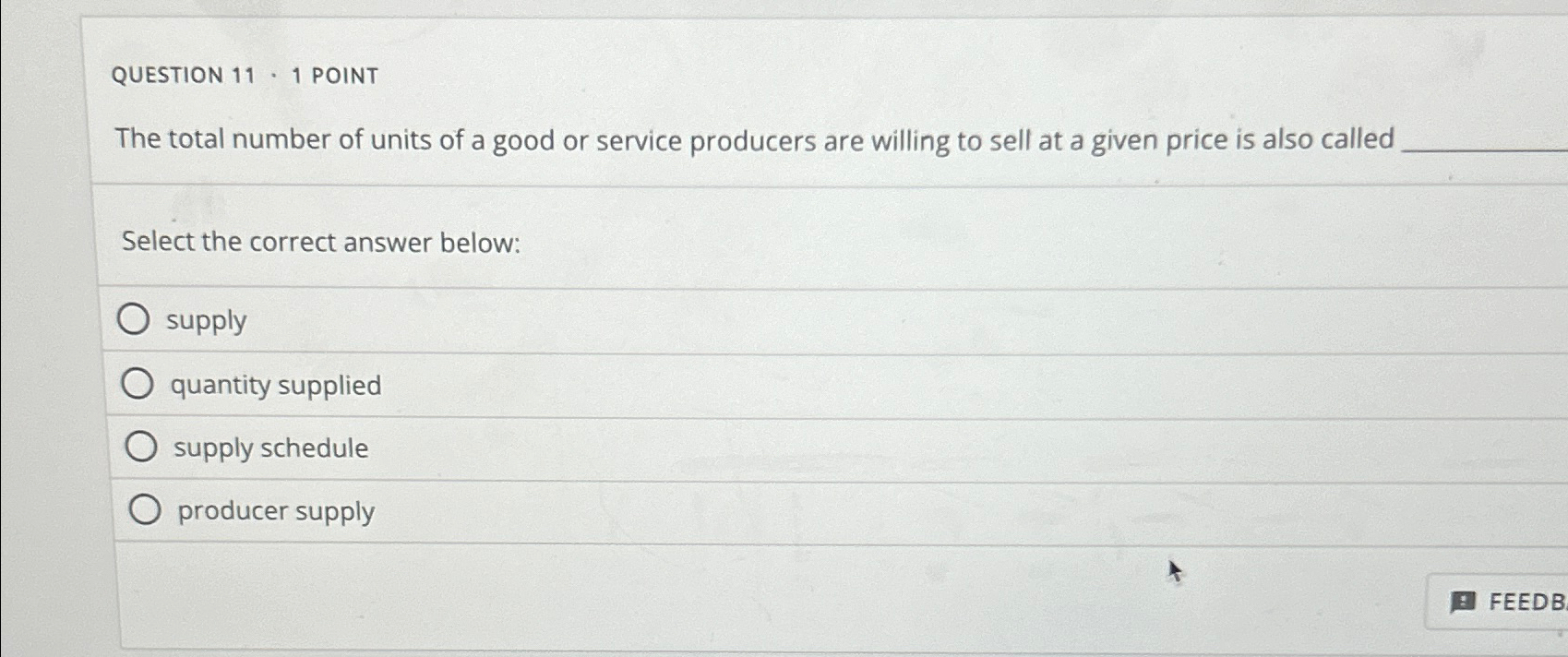 Solved QUESTION 11*1 POINTThe total number of units of a | Chegg.com Solved QUESTION 11*1 POINTThe total number of units of a | Chegg.com
