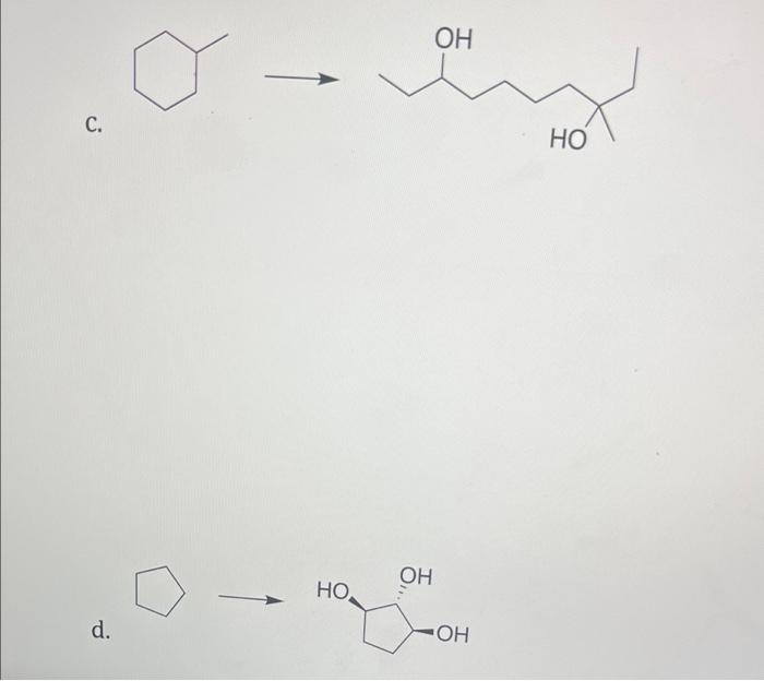 Solved Propose an efficient synthetic route for each of the | Chegg.com