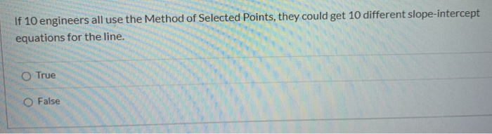 Solved If 10 engineers all use the Method of Selected | Chegg.com