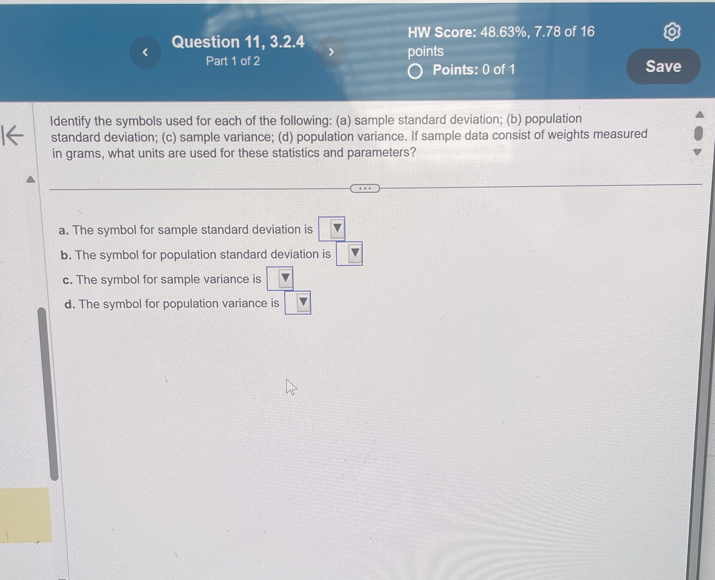Solved Identify the symbols used for each of the following: | Chegg.com