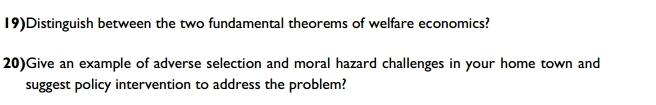 Solved Distinguish between the two fundamental theorems of | Chegg.com