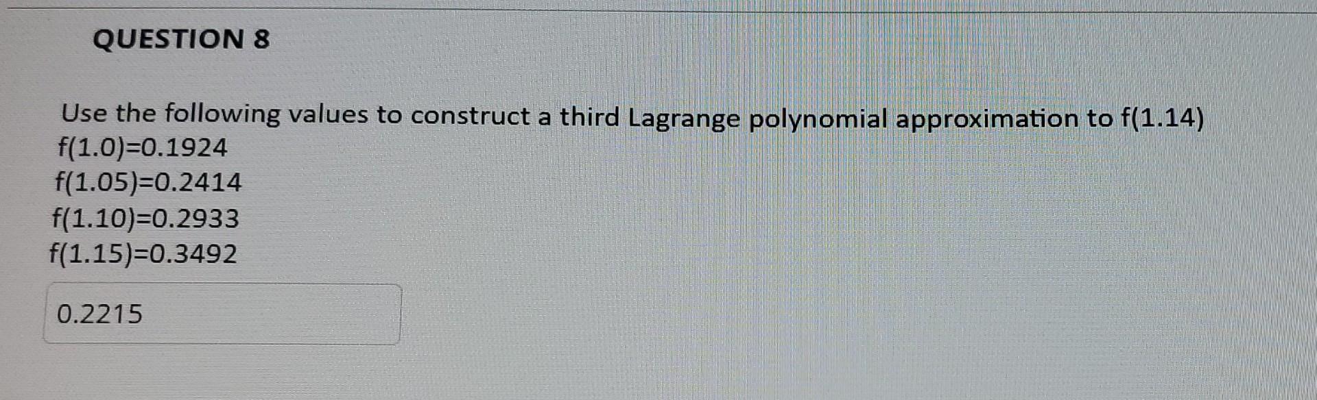 [solved] Use The Following Values To Construct A Third